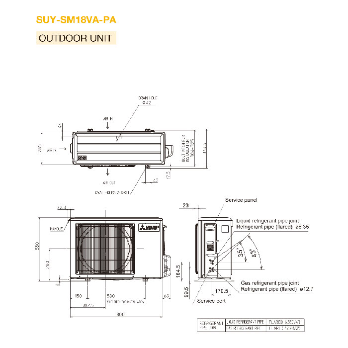 Jual Mitsubishi Electric AC Cassette Inverter 4-Way PLY-SM Series 2 PK ...