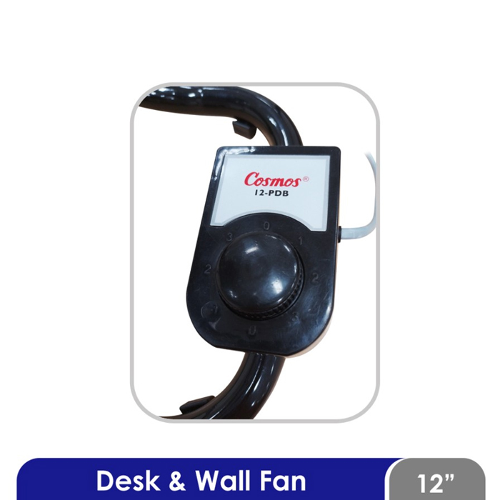 Jual Cosmos Desk & Wall Fan Kipas Angin Meja dan Dinding 12 Inch ...