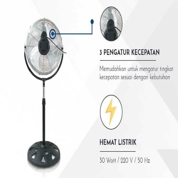 Jual Sekai Kipas Angin Berdiri Stand Fan High Velocity 20 Inch - HSN ...