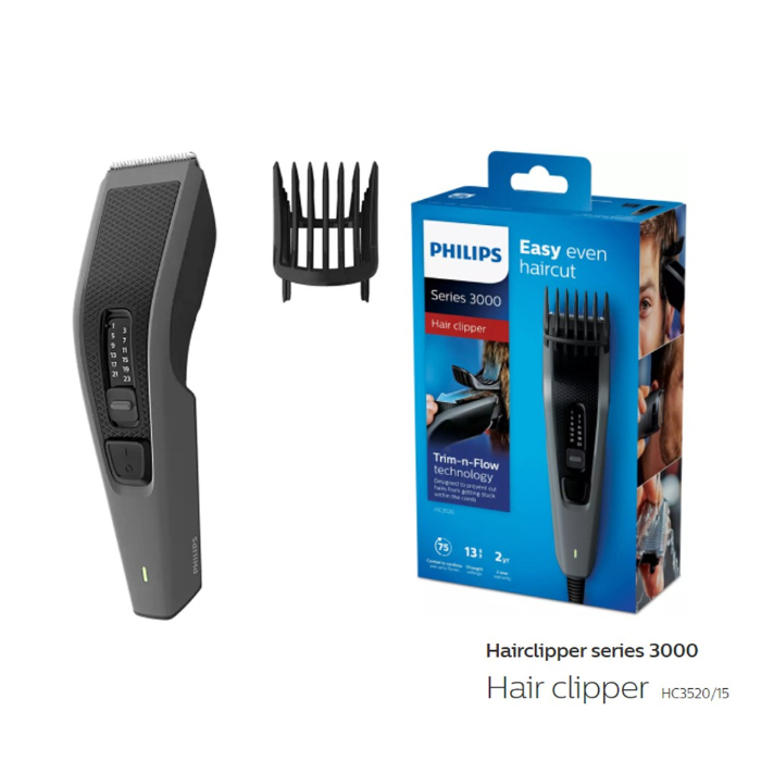 Jual Philips Hairclipper Series 3000 - HC3520/15 | Wahana Superstore