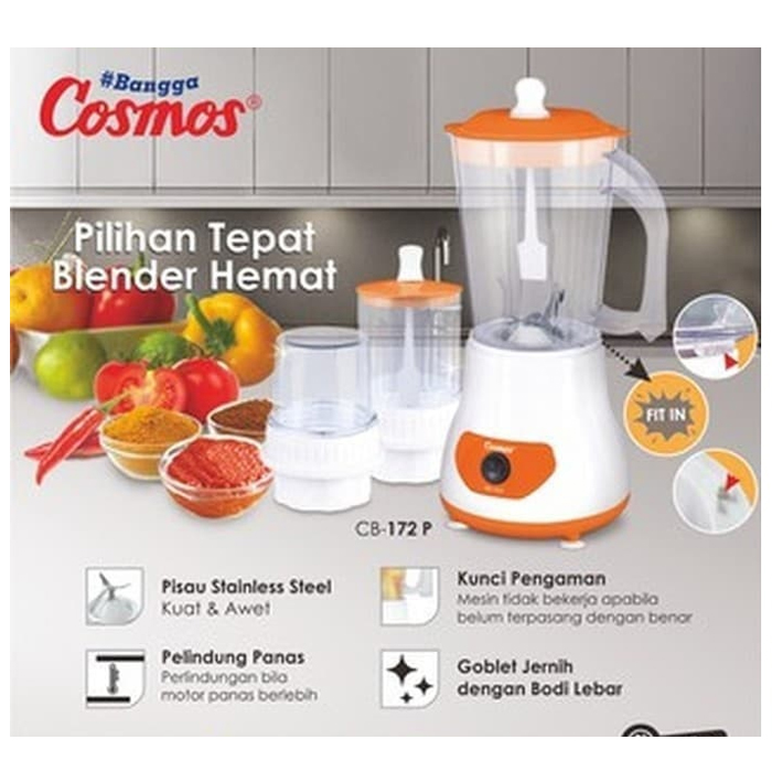 Jual Cosmos Blender 1 L - CB172P | Wahana Superstore