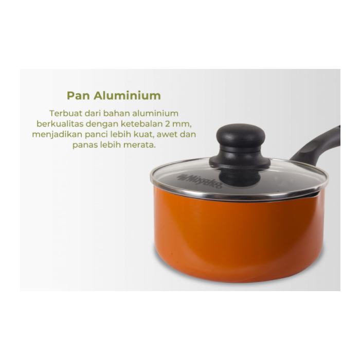 Jual Miyako Sauce Pan 16 cm - SP16A | SP-16A | Wahana Superstore