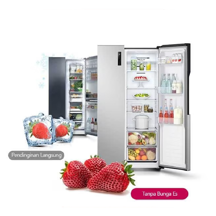 Jual LG Kulkas Side by Side Smart Inverter Total No Frost 509 L ...